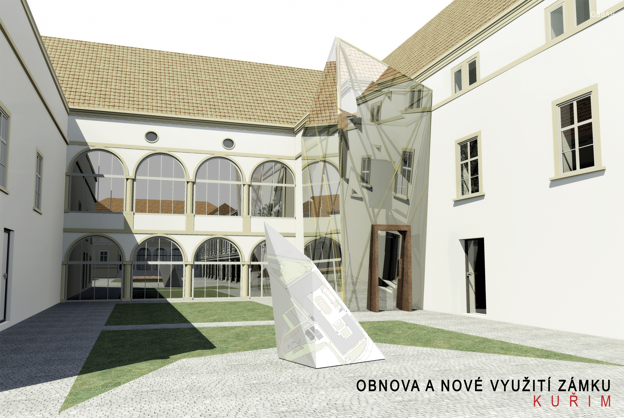 RECONSTRUCTION OF THE CASTLE - ARCHITECTURE - JuicyFolio